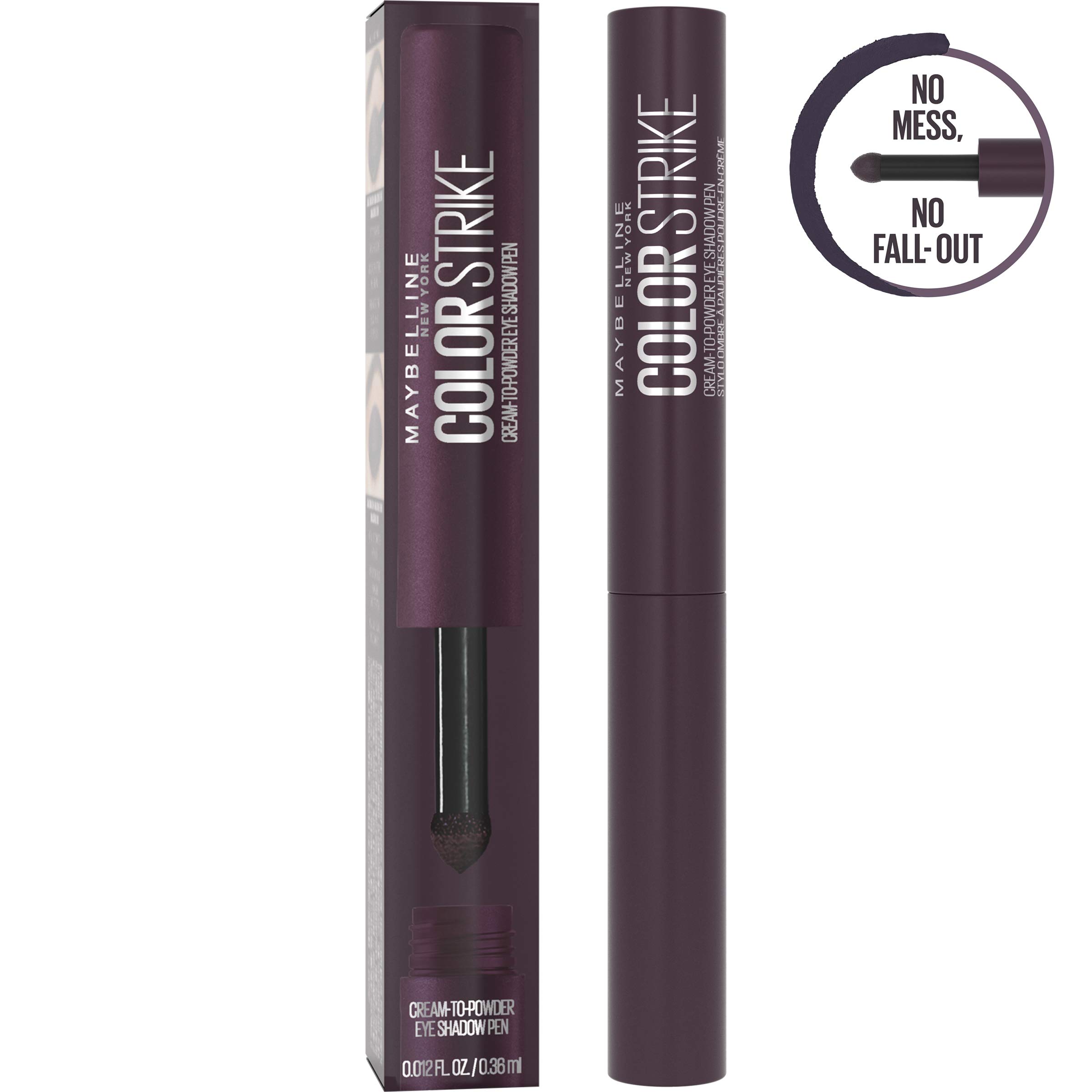 Maybelline New York Color Strike Eye Shadow Pen, Cream To Powder Finish, 10 Crave