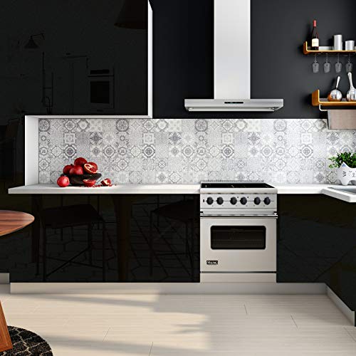 Oxdigi Black Contact Paper Decorative 24 x 196 inches for Cabinets Countertops Kitchen Glossy Glitter Self Adhesive Film Peel and Stick Waterproof Removable Wallpaper