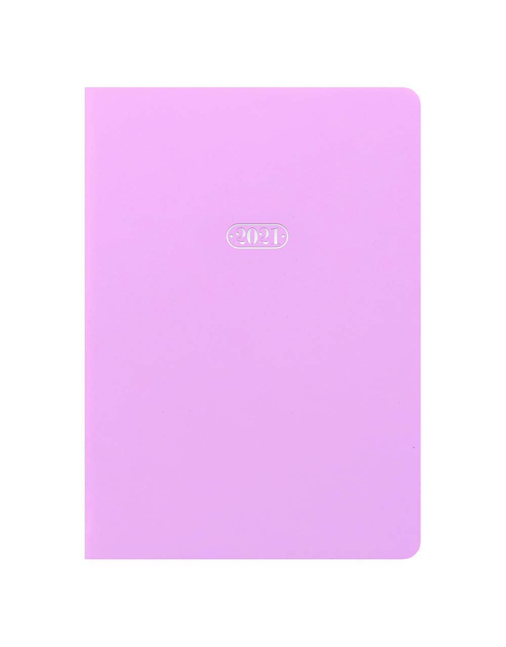 Letts Pastel A5 Week to View 2021 Diary - Lilac