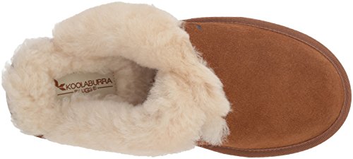 Koolaburra by UGG Women's Milo Scuff Slipper, Chestnut, 10 M US