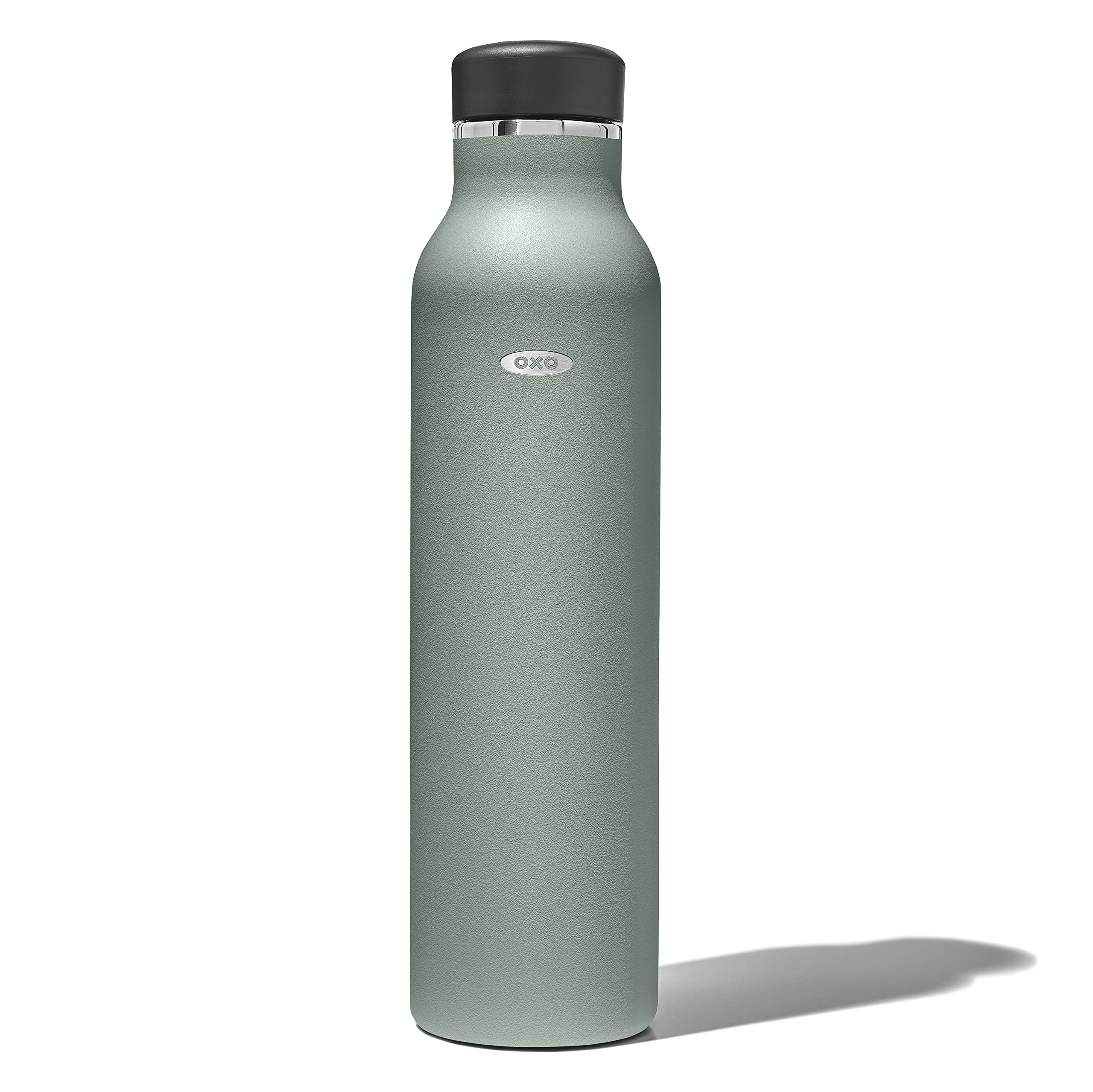 OXO Strive 24oz Insulated Water Bottle with Standard Lid - Jade