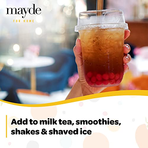 Mayde 6-Flavor Popping Boba Pearls Party Kit (6-Pack, 490 Grams)