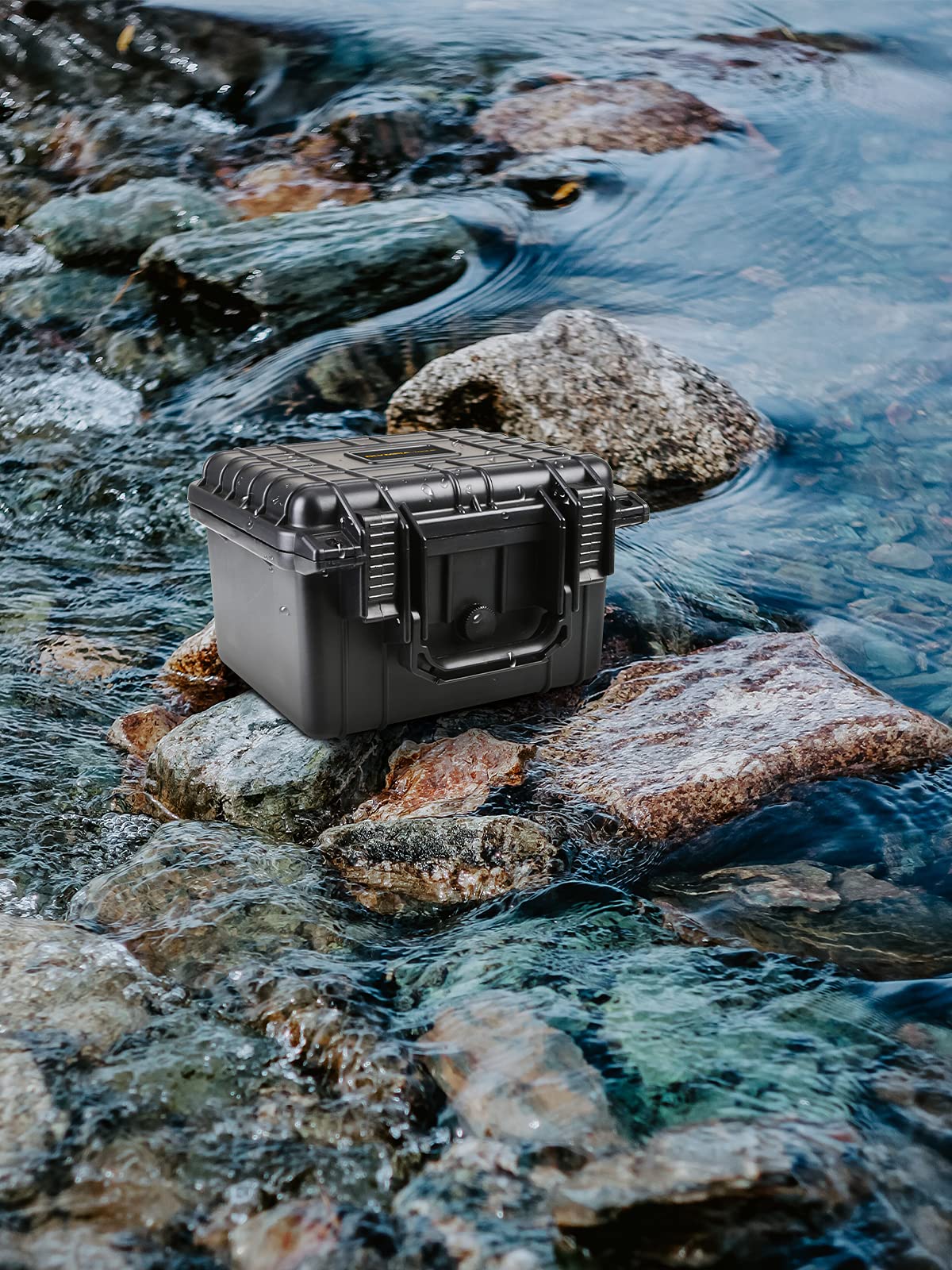 Olympia 10.47" Waterproof Hard Case with DIY Customizable Foam, Fit use of Gear, Equiment, Camera and so on