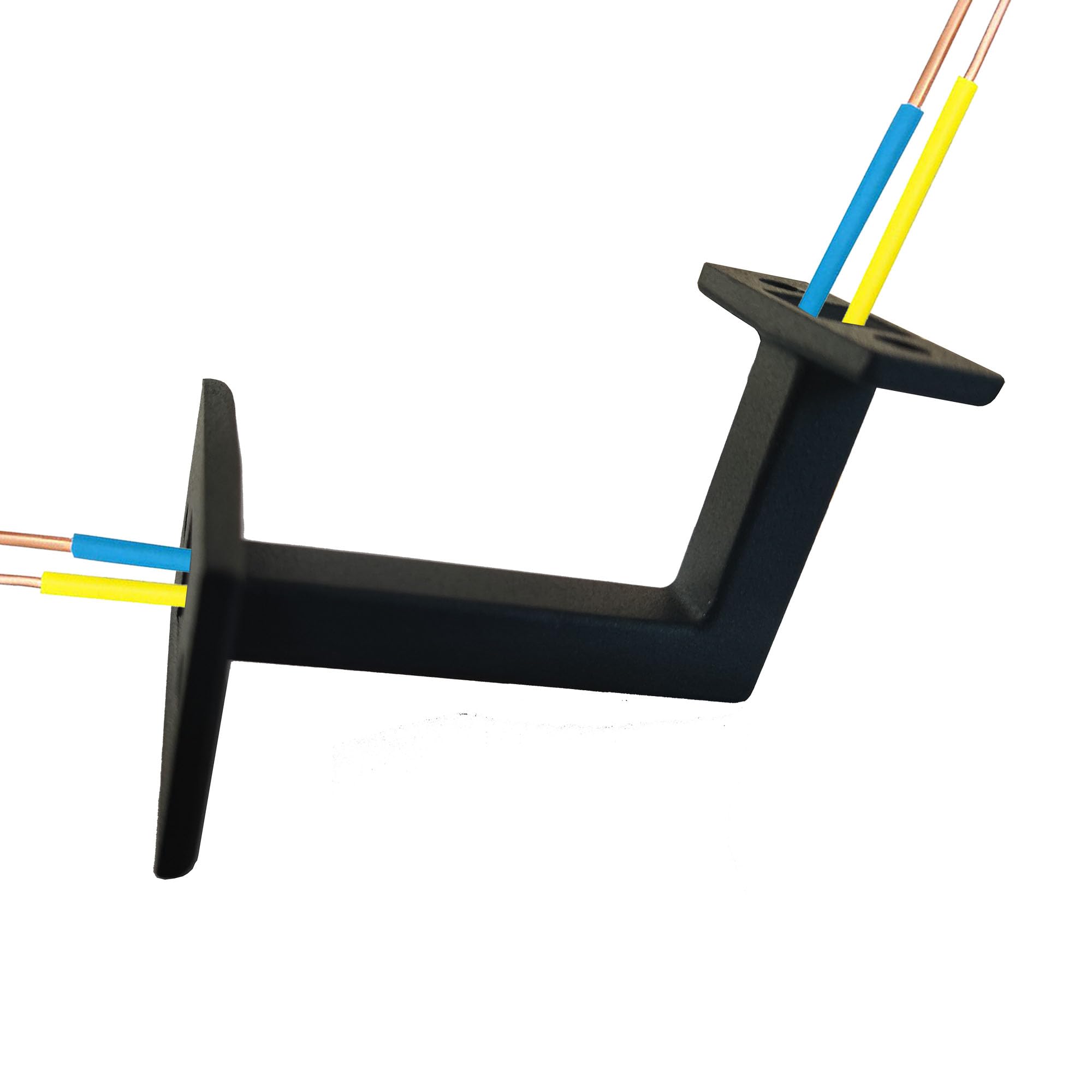 Langdoly Heavy Duty ππππ πππππ Handrail Brackets ππ πππππππ, ππππ-ππππ, INTEGRATED DIE-πππππππ Brackets for Indoor Staircase (Pack of 5)