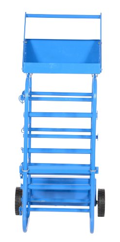 Vestil WIRE-D-E Steel Economy Wheel Wire Reel Caddy, Blue, 17-3/4" Width, 43-1/4" Height, 19-1/2" Depth, 150 lbs Capacity