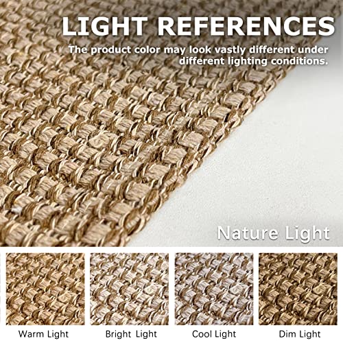 KOZYFLY Boho Rugs for Entryway 2x3 ft Small Area Rugs Washable Rugs Rubber Backed Front Door Rug Natural Cotton Entrance Rugs for Front Porch Bathroom Kitchen Bedroom