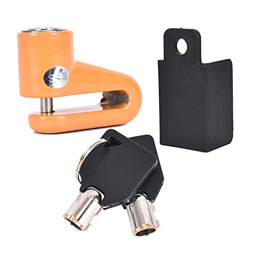 RUKDA Bicycle Lock Motorcycle Lock Security Anti Theft Bicycle Motorbike Motorcycle Disc Brake Lock Theft Protection for Scooter Waterproof Bike Lock