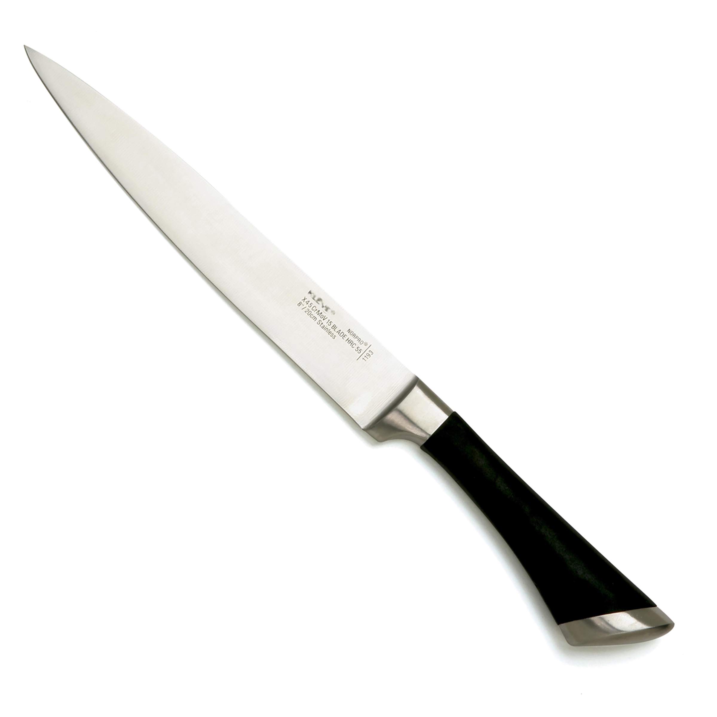 Norpro KLEVE Stainless Steel 8-Inch Carving Knife