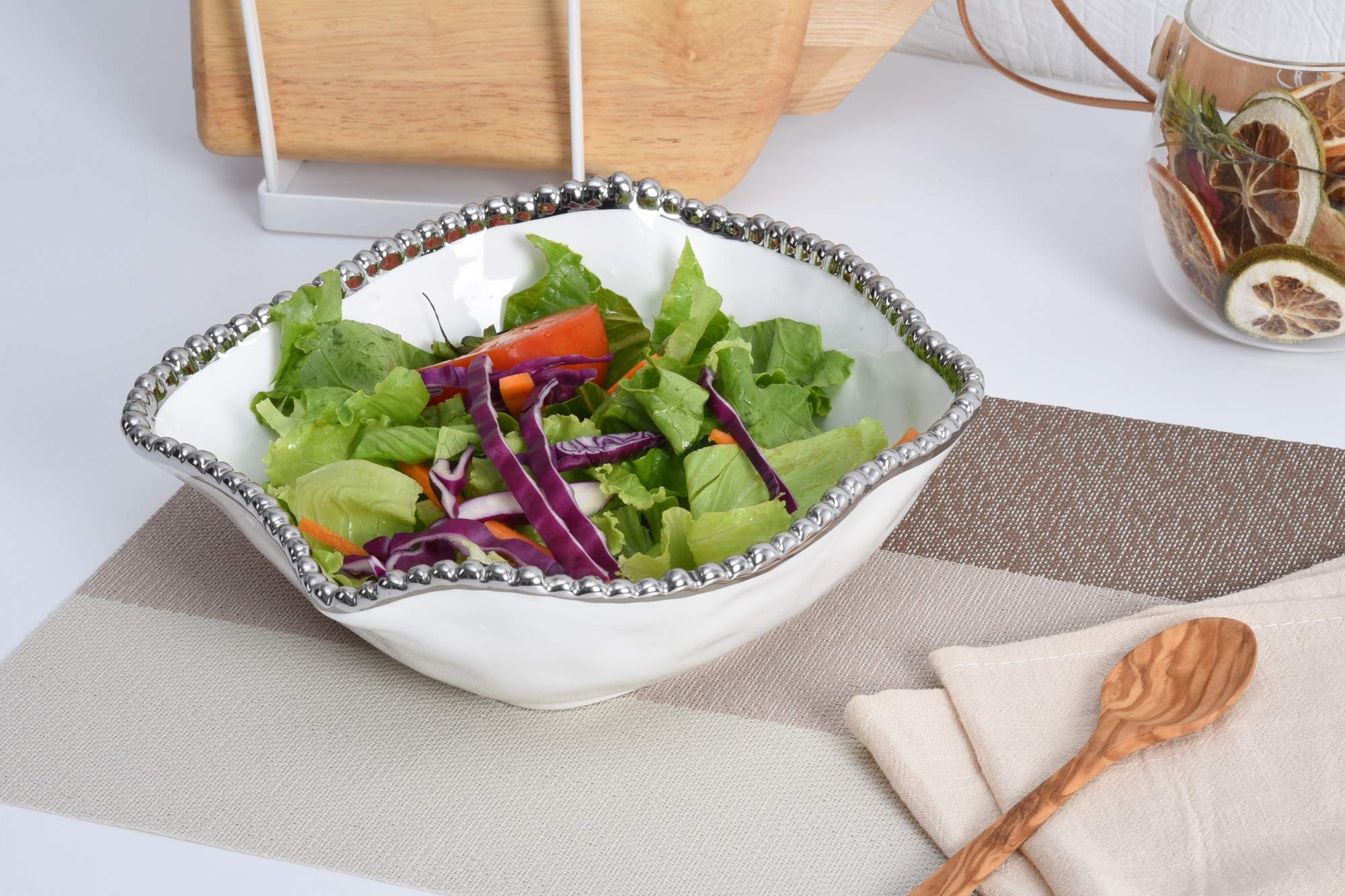 Pampa Bay Porcelain Salerno Salad Bowl