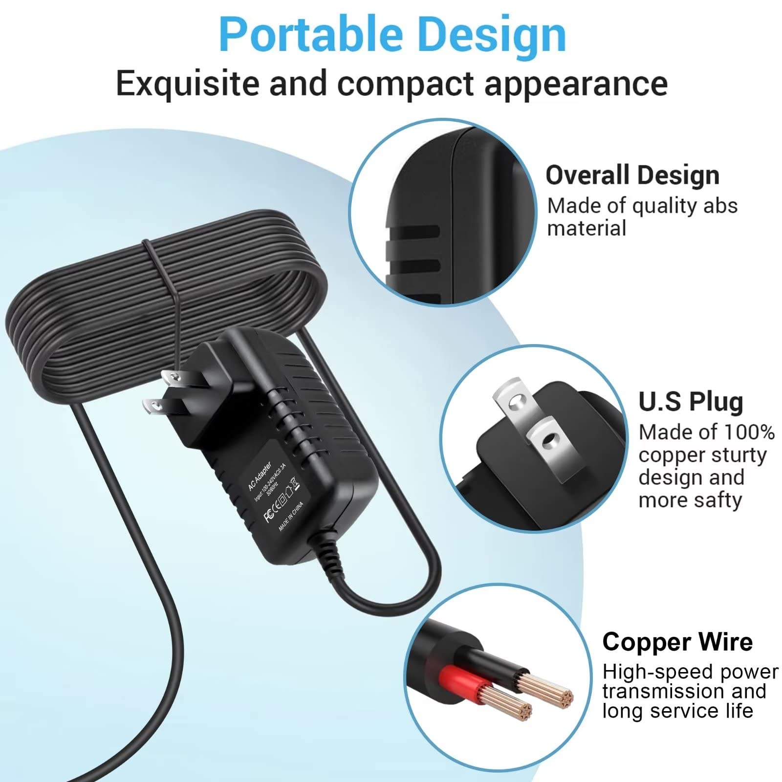 SZSWWPOR 24V 1A 1000MA Output Voltage DC Switching Power Supply Power Adapter Charger