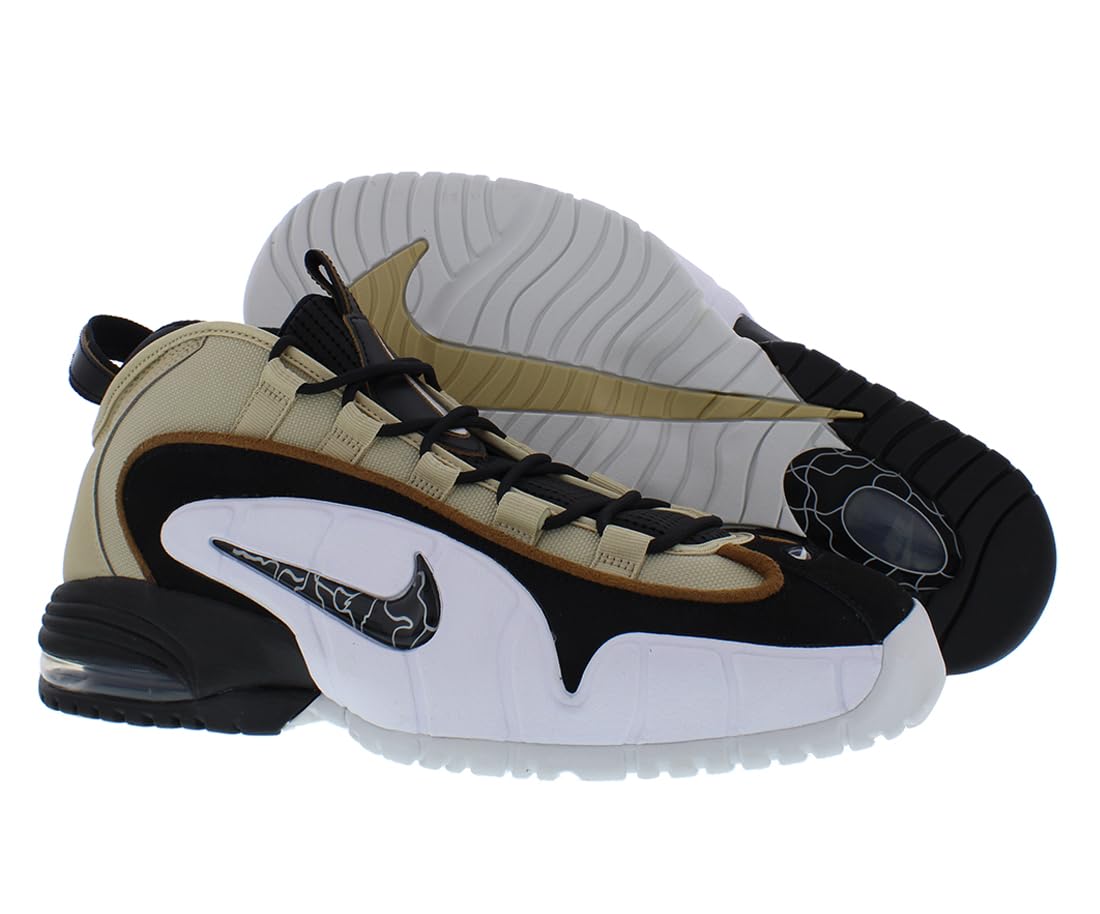 Nike mens Air Max Penny Shoes, Rattan/Black-summit White-ale, 9