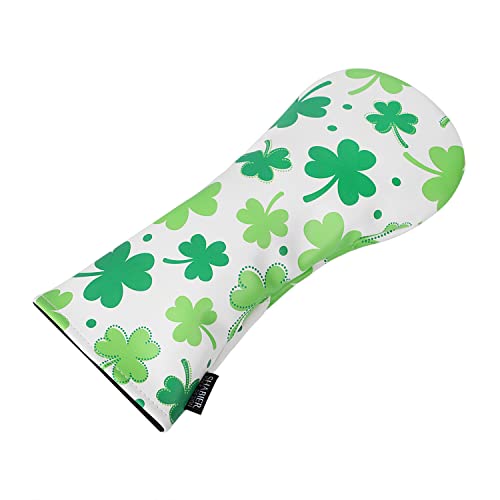 SHABIER Golf Shamrock Design Golf Wood Club Headcover Driver Cover for Taylormade M5 M6 Driver (Driver Head Cover)