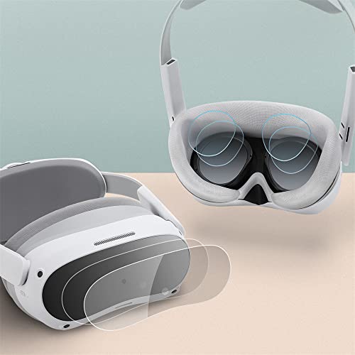 Protective Film For Face Screen + Lens Film For VR Eyewear, HD Anti Scratch Sweat-proof Soft Film Accessories