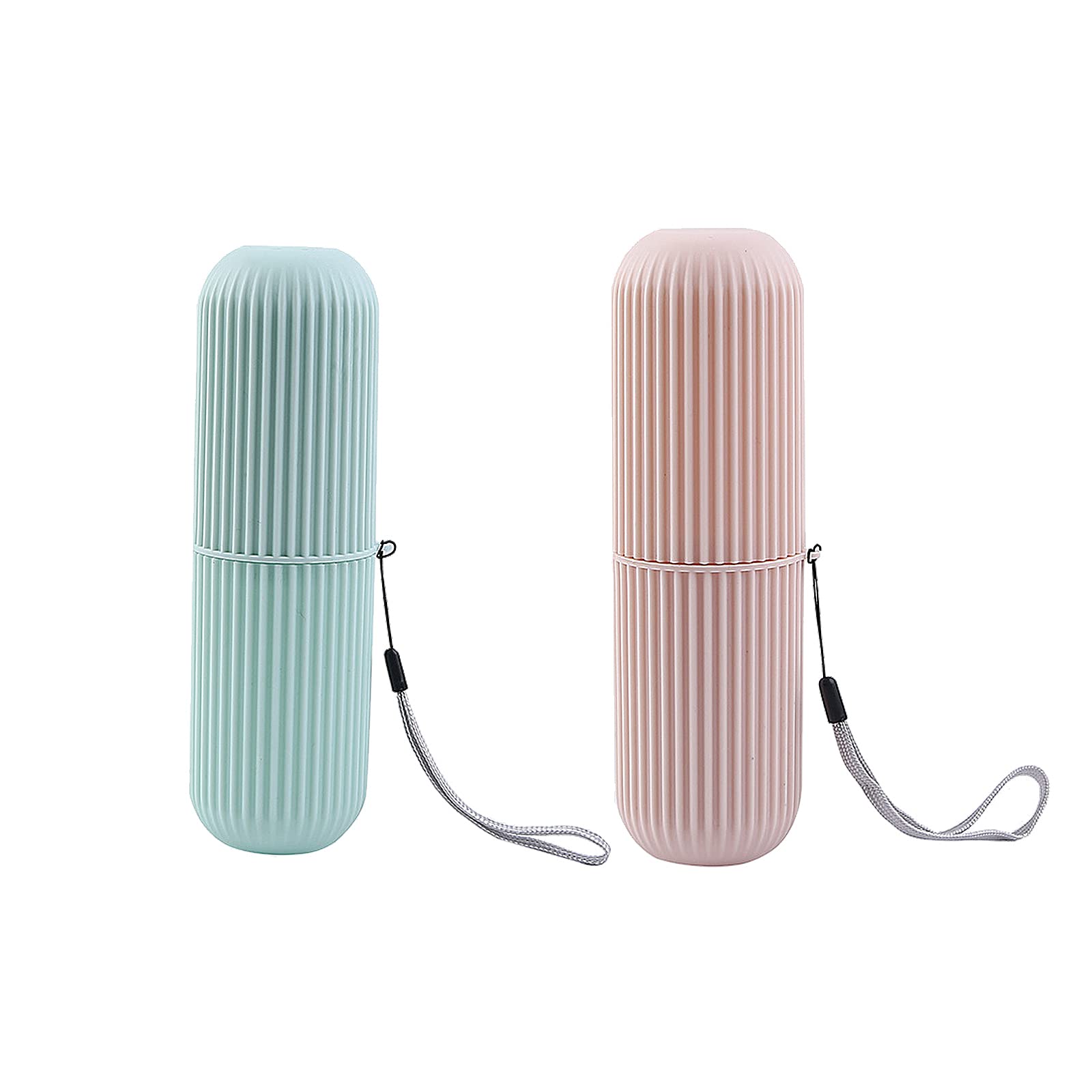 Rumtut Travel Toothbrush Case, Multifunction Toothbrush Organizer Business Wash Cup Toothbrush Holder for Travel Trips Camping