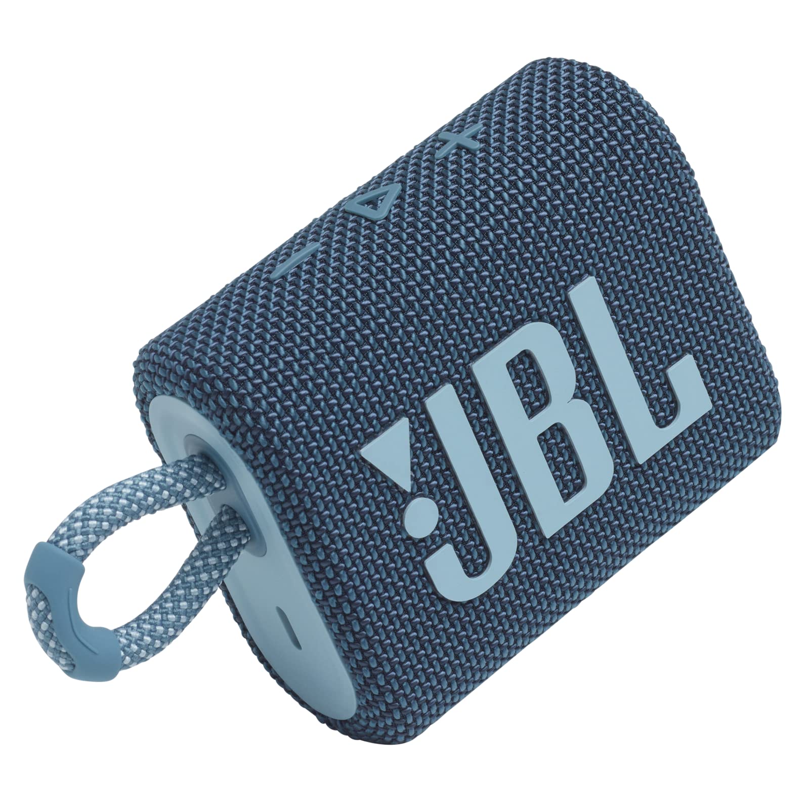JBL GO 3 Waterproof Ultra Portable Bluetooth Speaker Bundle with gSport Deluxe Hardshell Case (Blue)