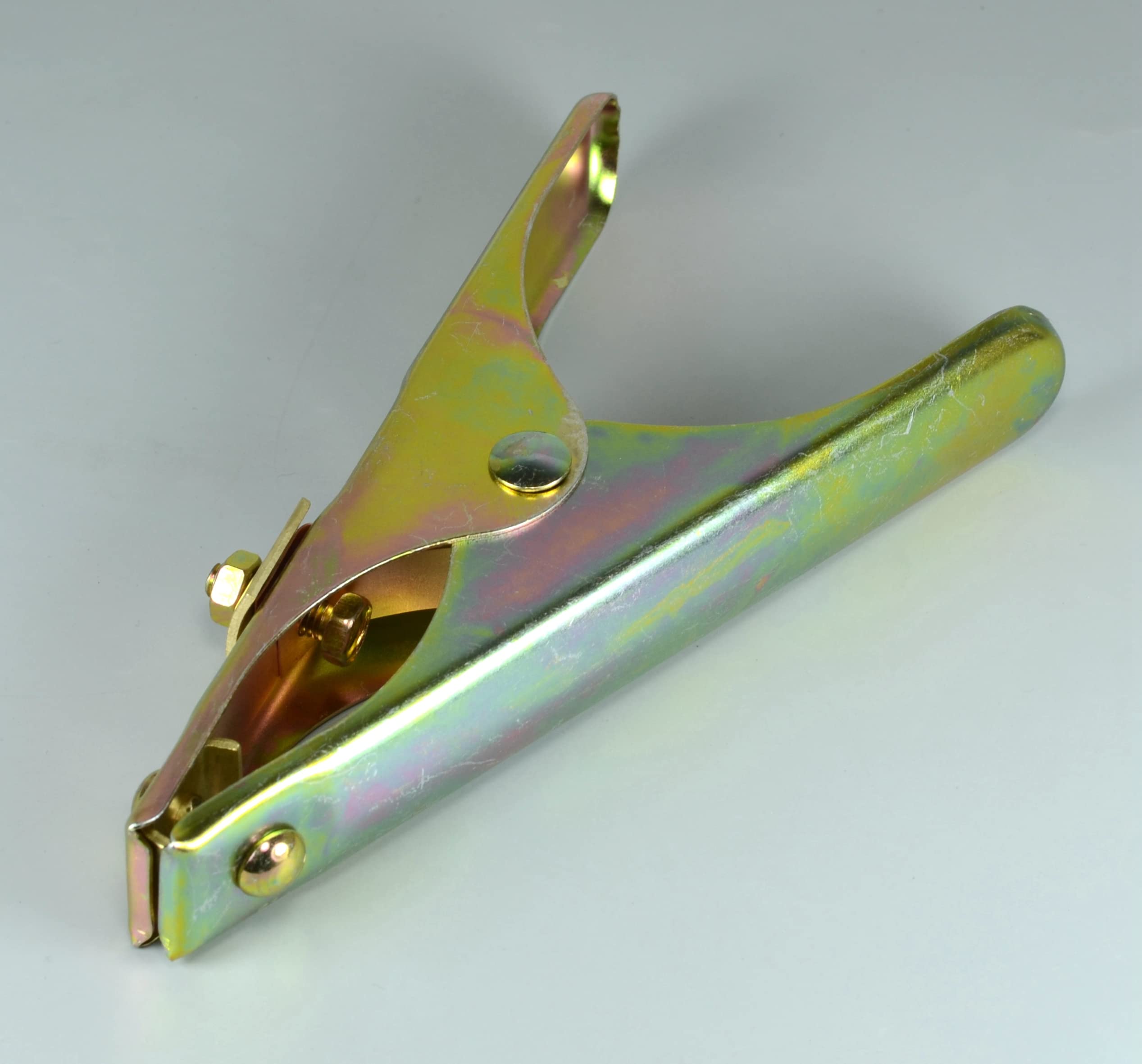 RIVERWELD Earth Ground Cable Clip Welding Clamp for ARC MMA Stick Manual Welder (300A)