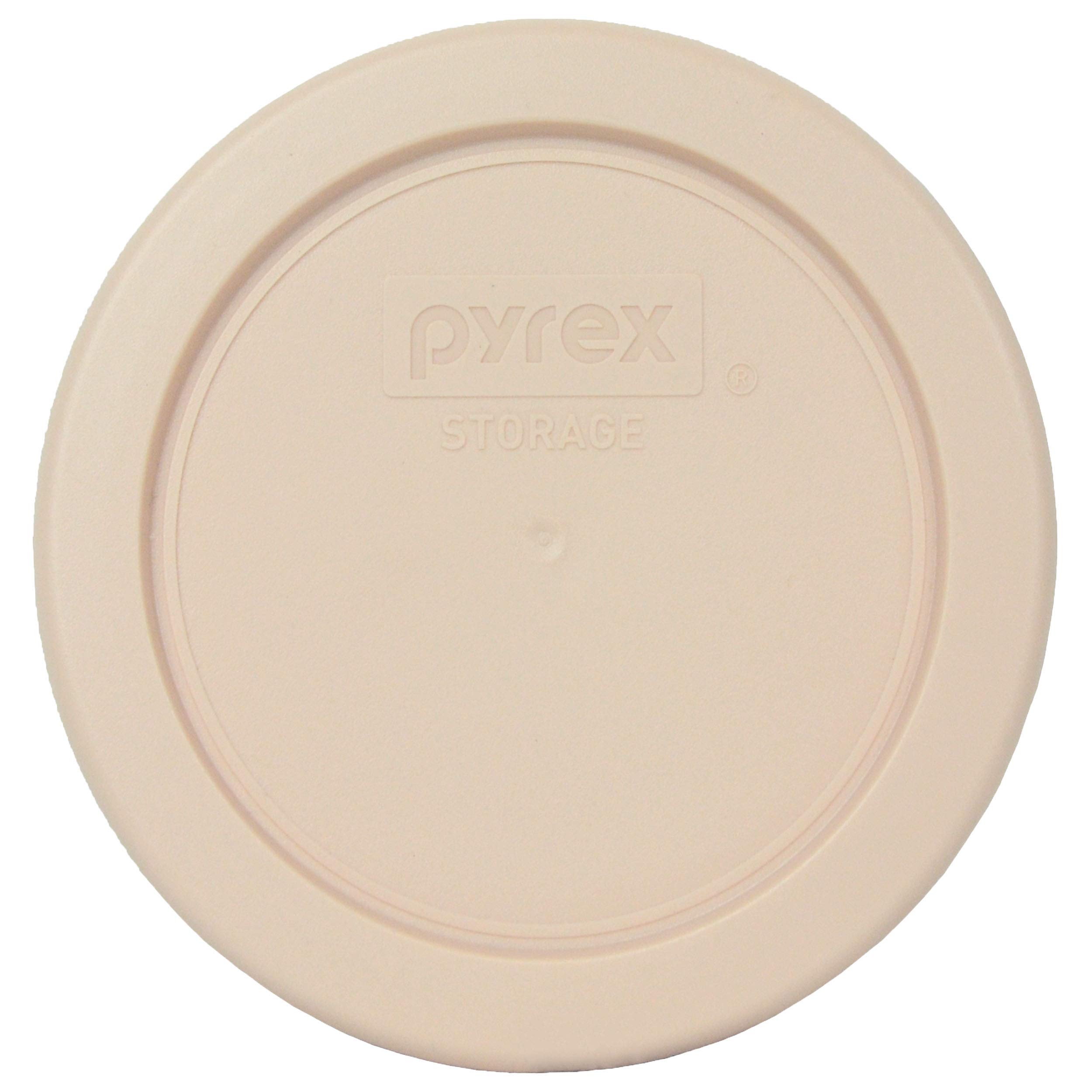 Pyrex (4 7202 Glass Bowls & (4) 7202-PC Blush Lids Made in the USA