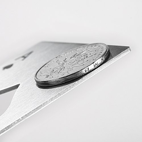 QLL Bottle Opener, 6 Pcs Stainless Steel Credit Card Size Casino Bottle Opener for Your Wallet