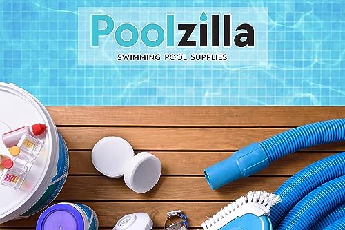 Poolzilla Hand Rail Anchors with Added Escutcheons, 2 Pack, Ladder Anchor and Escutcheon Trim Kit