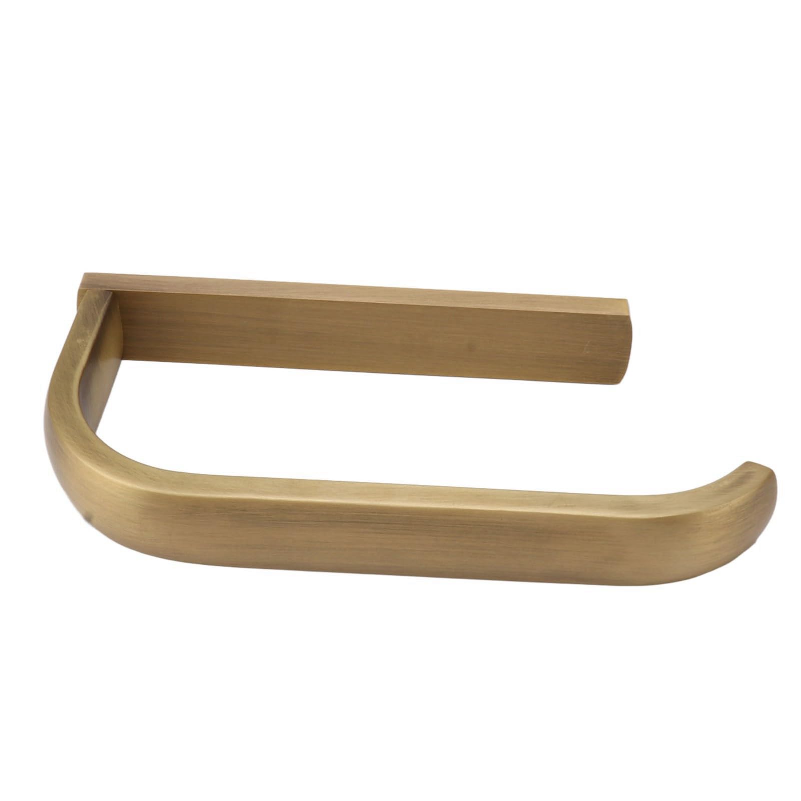 Stainless Steel Towel Rack, Wall Mounted Retro Style Space Saving Antique Brass Towel Holder for Bathroom Entrance(Large)