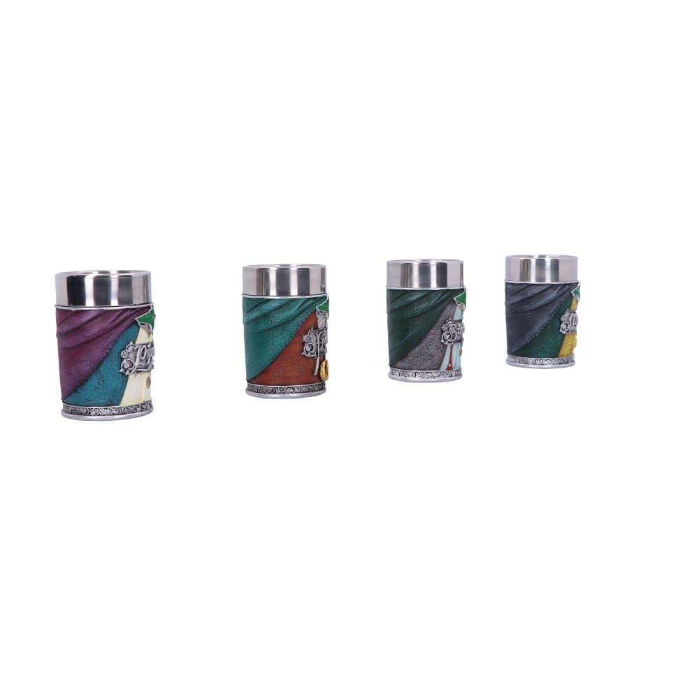 Nemesis Now Officially Licensed Lord of The Rings Hobbit Shot Glass Set, Multi Coloured, 0cm, B5892V2
