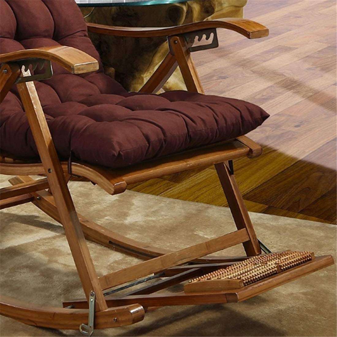 JONARO 1 PC Solid Universal Recliner Rocking Chair Mat Sofa Soft Back Cushions Pillow Chair Tatami Mat Lounger Recliner Pad