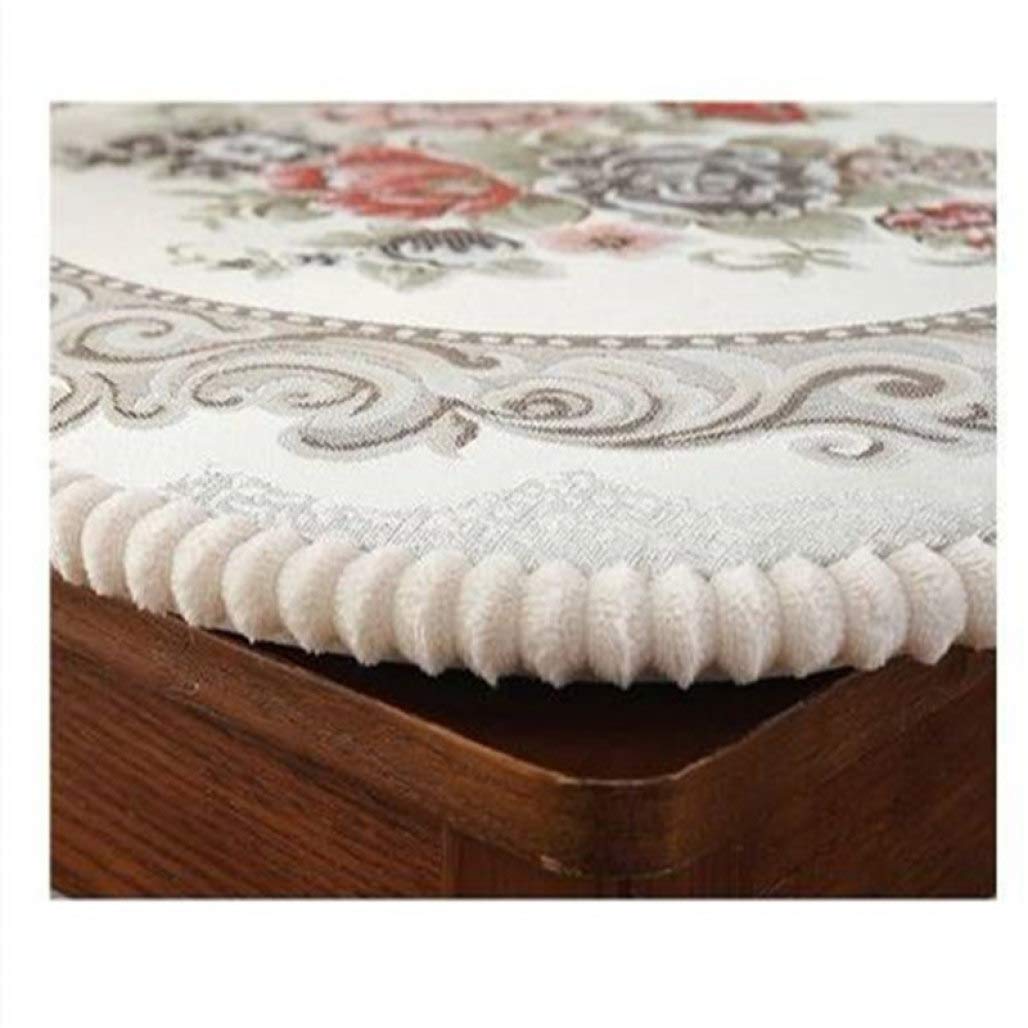 JONARO Embroidered Floral Dining Chair Cushion for Kitchen Decor Anti-Skid Home Seat Pad European Chair Decorative Cushion Pillow Mat