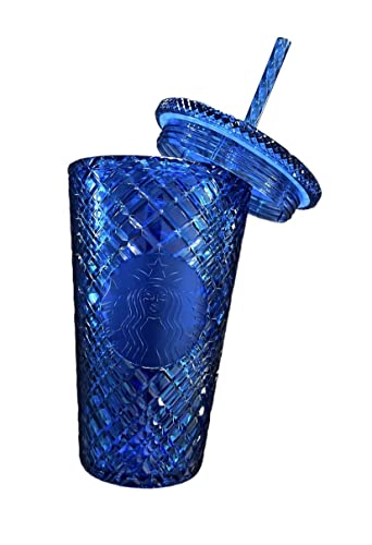 NEW Starbucks Holiday 2022 Limited Azure Blue Tumbler Grande 16 oz (NEW 2022)