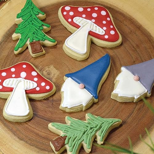 R & M International Enchanted Gnome Set Cookie Cutter, One Size, Gray