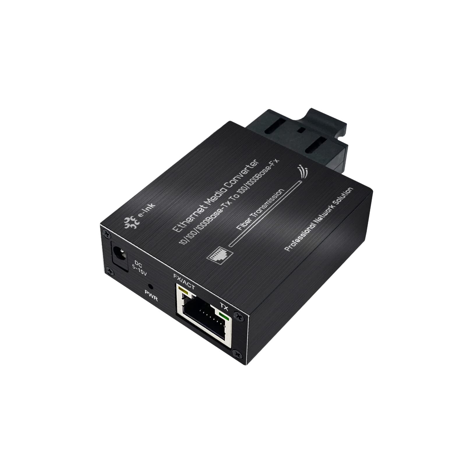 StarRoute Ultra Small Gigabit Fiber Media Converter,Duplex SC Single Mode 20km SM 1310nm,Random General/USB Power Port