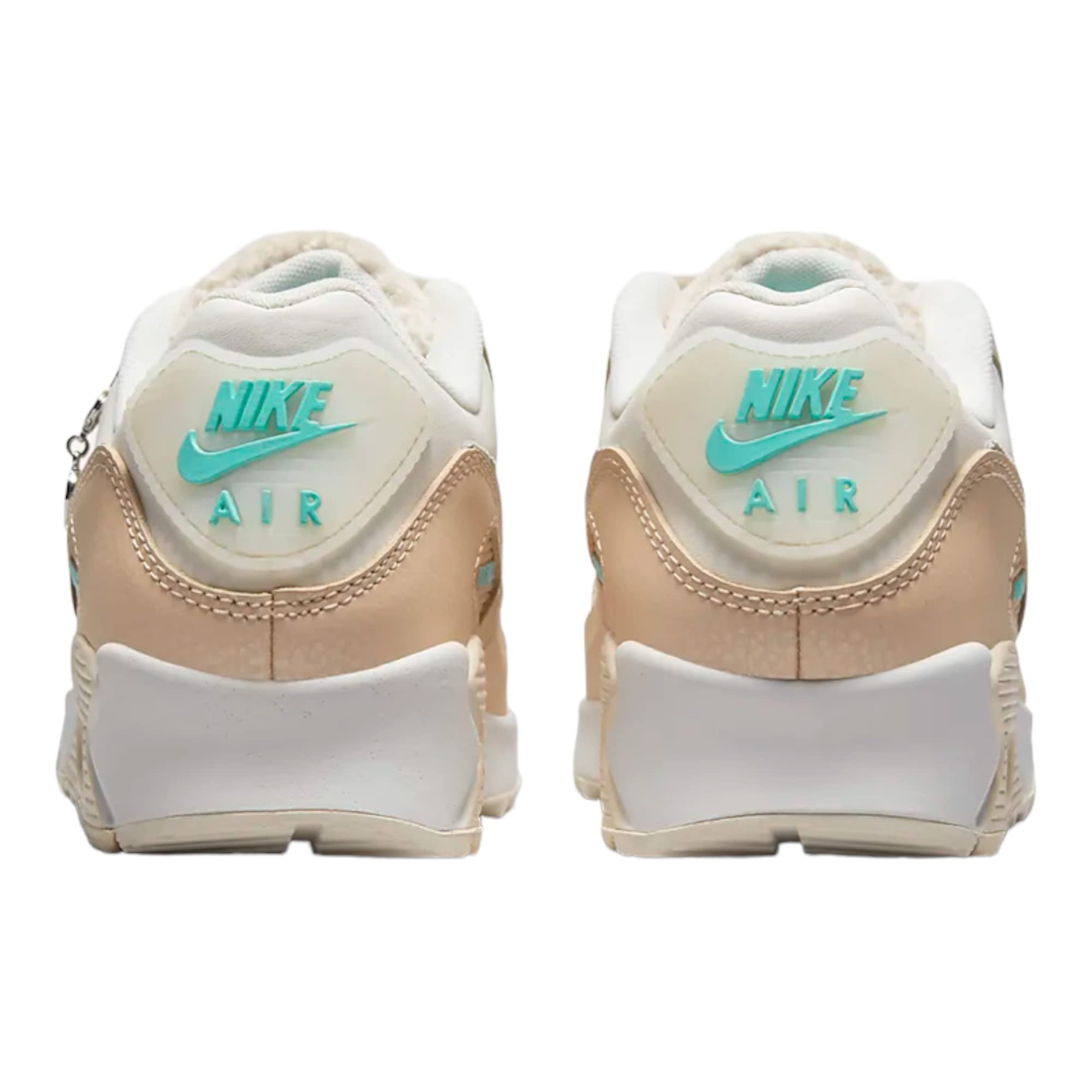 Nike Womens Air Max 90 WMNS Phantom/Metallic Silver DZ5194-001 8.5