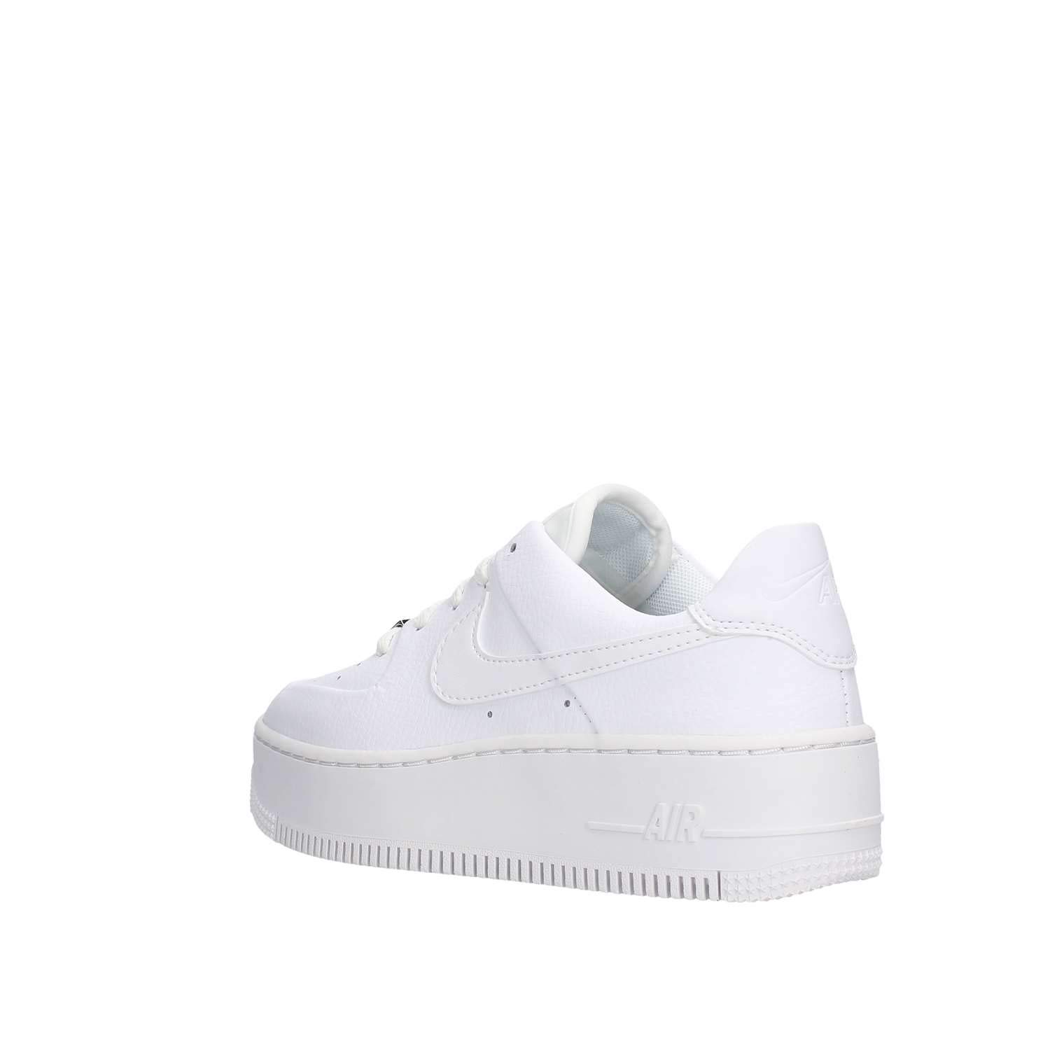 Nike Womens WMNS Air Force 1 Sage Low AR5339 100 Triple White - Size 8W
