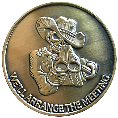 Thompson Emporium Gods Bounty Hunter Heads Tails Challenge Coin