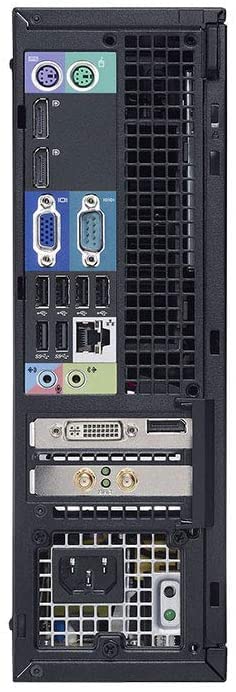 Optiplex 9020, Intel i7, 16GB, 500GB SSD, 2 New 24in Monitors, WiFi, Windows 10 Pro (Renewed)