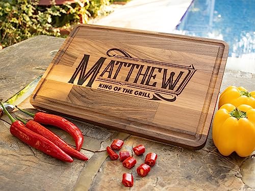 Personalized Cutting Board | Custom Bbq Board | Custom Cutting Board | Personalized Charcuterie Board | Couple Cutting Board | Wedding Cutting Board (Without Handle)