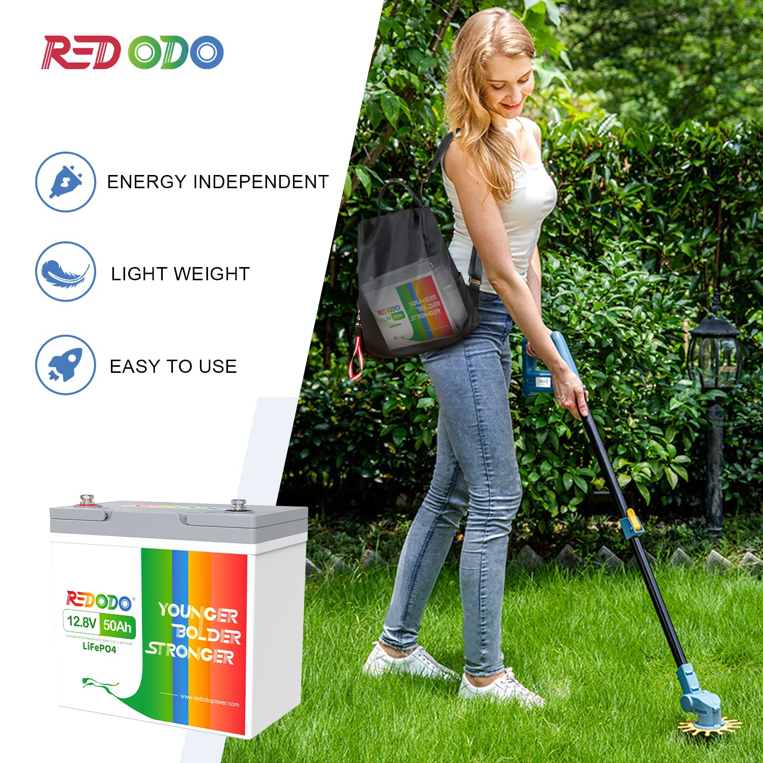 Redodo 12V 50Ah Battery