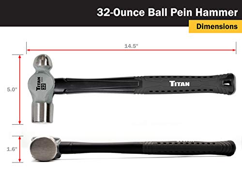 Titan - 32 Oz. Ball Pein Hammer (63024)
