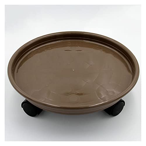 Vase Bonsai Base Heavy Duty Plant Stand with Wheels, Round Plant Caddy On - Outdoor Flower Pot Rack On Rollers - Indoor Dolly Holder Rolling Tray Coaster Bonsai Base (Color : 1, Size : Large)