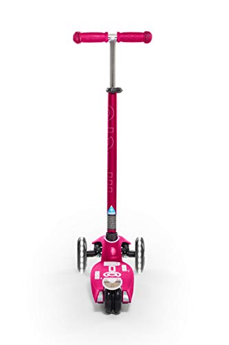 Micro Kickboard - Maxi Deluxe LED - Three Wheeled, Lean-to-Steer Swiss-Designed Micro Scooter for Kids with Motion-Activated Light-Up Wheels for Ages 5-12