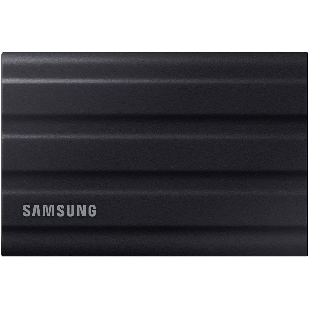 SAMSUNG MU-PE1T0S/AM T7 Shield Portable Solid State Drive 1TB 2022 Black Bundle with 1 YR CPS Enhanced Protection Pack