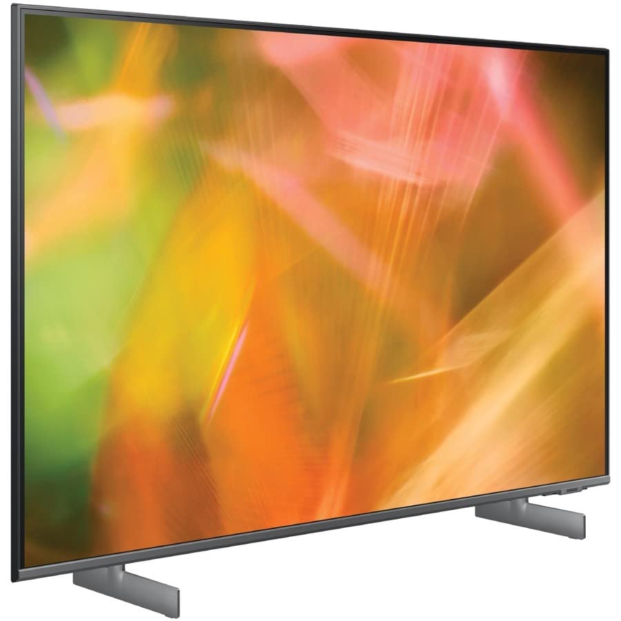 SAMSUNG AU8000 HG43AU800NF 43" Smart LED-LCD TV - 4K UHDTV - Black - HLG, HDR10+ - LED Backlight - YouTube Kids, YouTube, Netflix, Plex - 3840 x 2160 Resolution