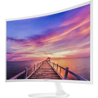 Samsung Curved Monitor, 27-inch FHD LED Display, 4ms Response Time, 60Hz Refresh Rate, Ultra-Slim, HDMI, W/MD Cable