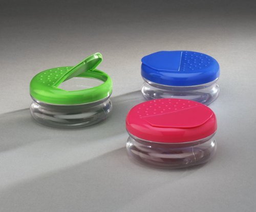 Pack a Snack Containers 3 pack Green and Blue