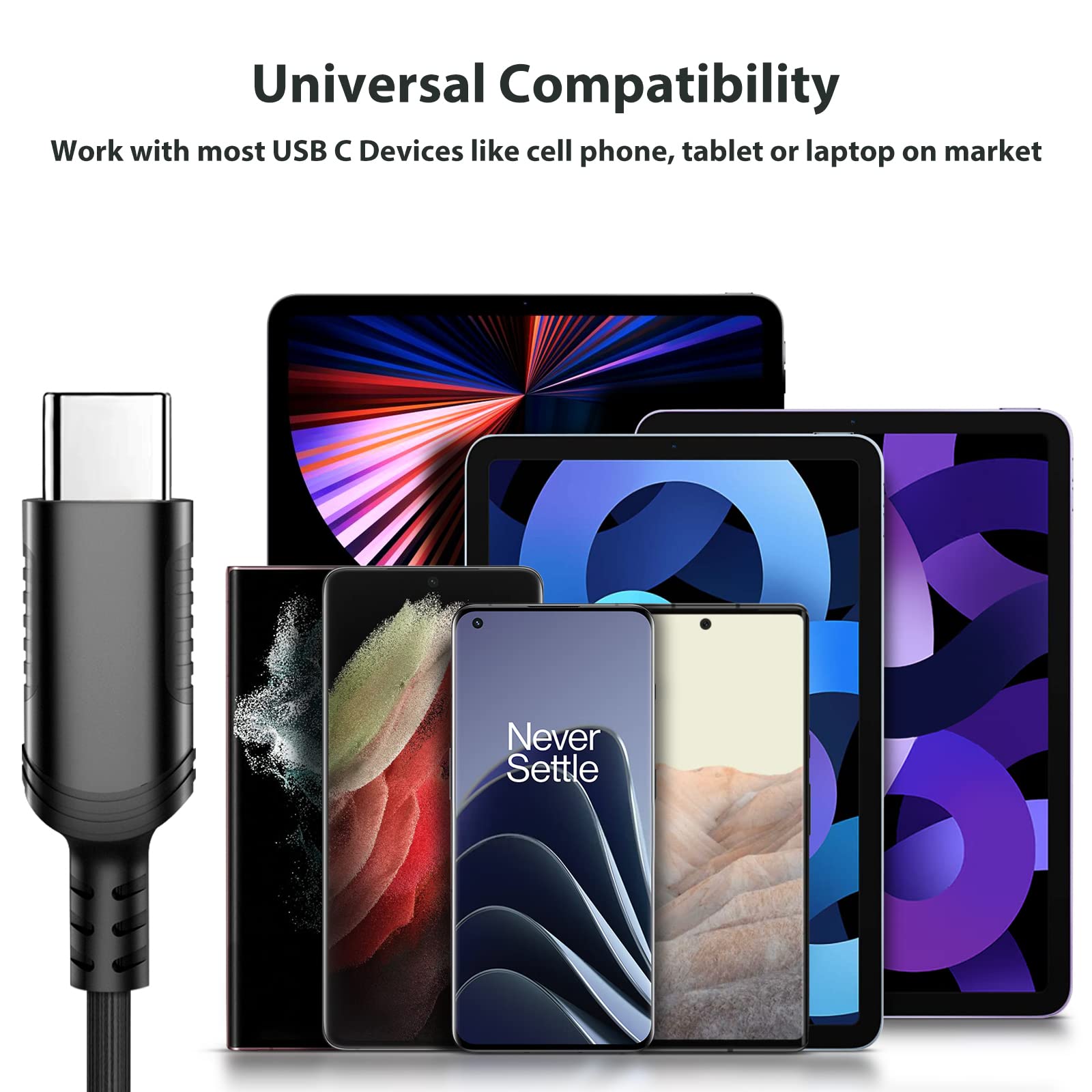 Jiunai USB C Headphones for iPhone 15 Pro, Magnetic Attached in-Ear Stereo Type C HiFi Digital Wired Earbuds with Mic Noise Reduction Earphone for MacBook Samsung Galaxy S23 Z Flip 5 iPad Pixel 8 Pro
