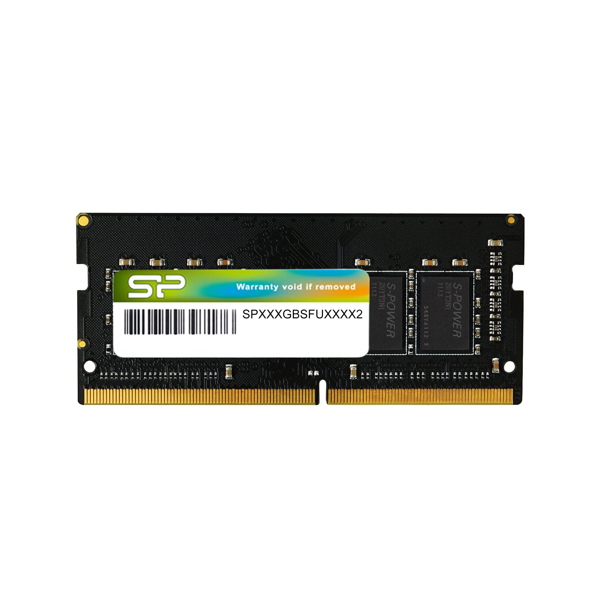 Silicon Power DDR4 16GB 2666 MHz CL19 260-pin Laptop RAM Computer Memory SU016GBSFU266B02AF
