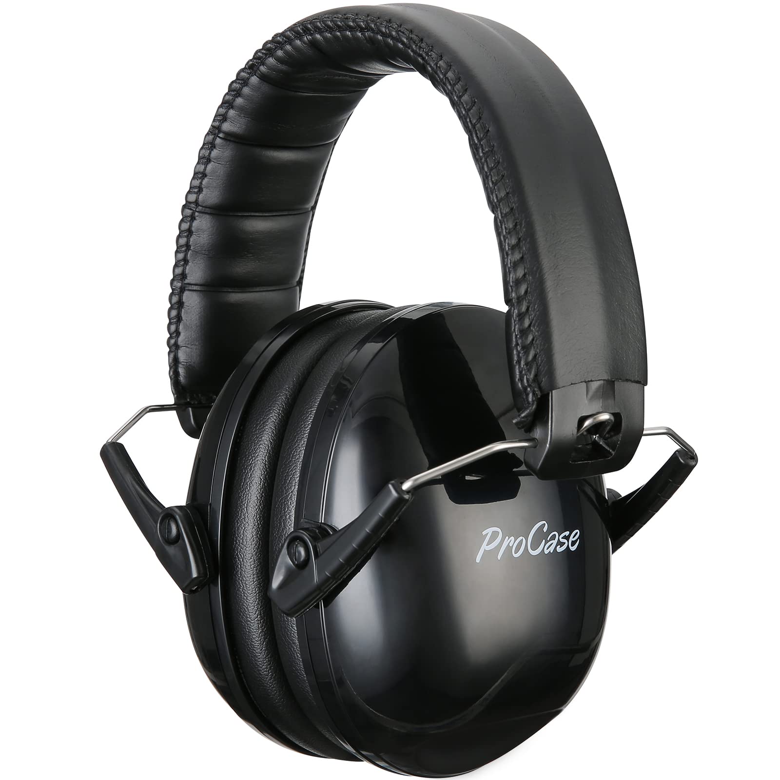 ProCase Kids Ear Protection, 21NRR Noise Cancelling Headphones for Kids Hearing Protection Safety Earmuffs for Autism, Sport Games, Concerts, Fireworks -Black