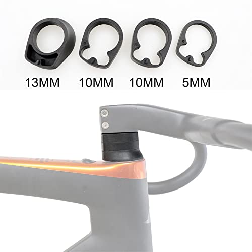 QONIA Road Bike Handlebar Washer for 28.6Mm Fork,Aerodynamic Integrated Handlebar Bike Parts
