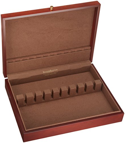 Reed & Barton 50Mb Eureka Mahogany Flatware Chest