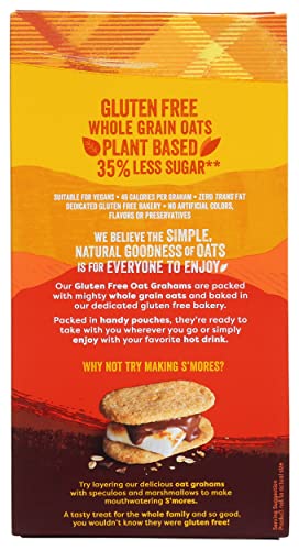 Nairn's Gluten Free Stem Ginger Oat Grahams, 5.64oz