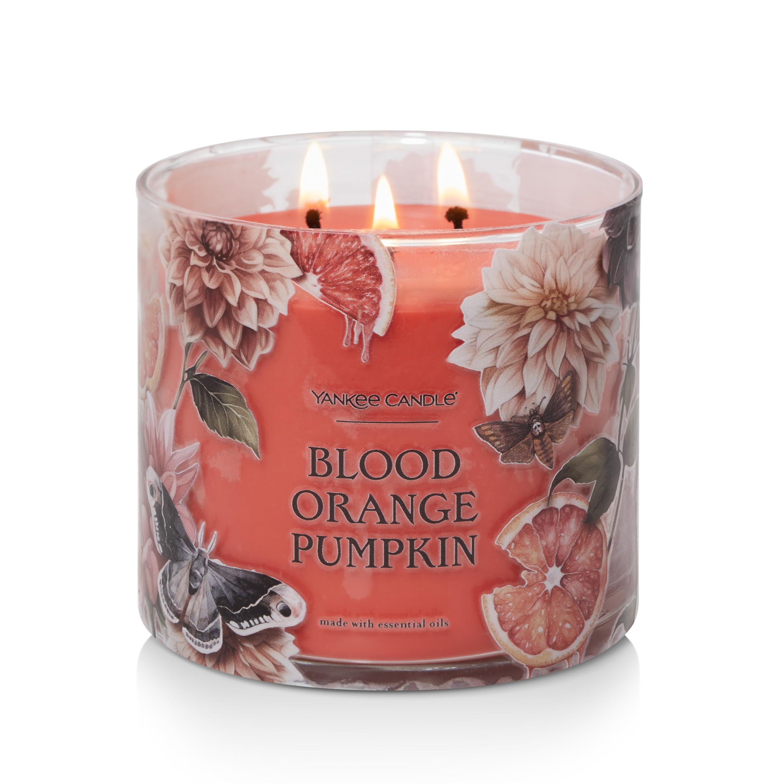 Yankee Candle Blood Orange Pumpkin 3-Wick Candle